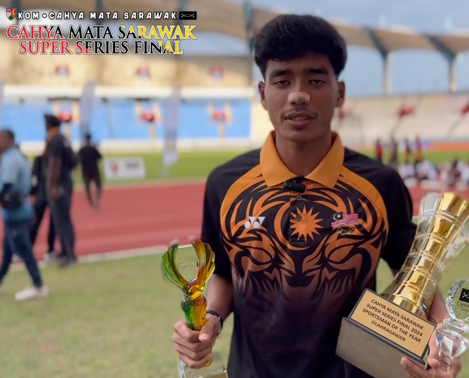 Olahragawan Cahya Mata Sarawak Super Series 2024 | Muhammad Fakrul ...